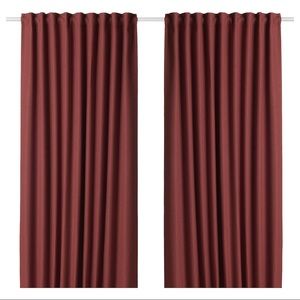 IKEA | Accents | Annakajsa Room Darkening Curtains Pair | Poshmark